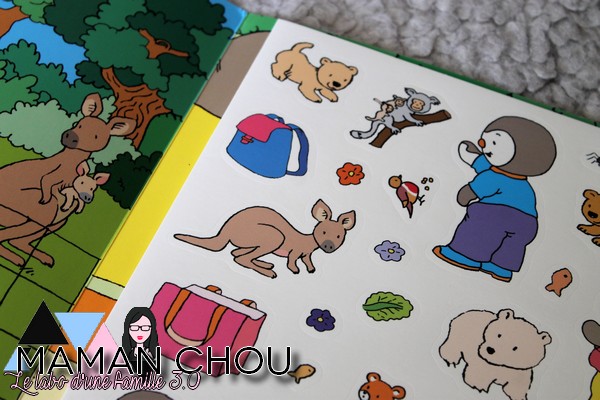 t'choupi le zoo en autocollants (2) - Maman Chou